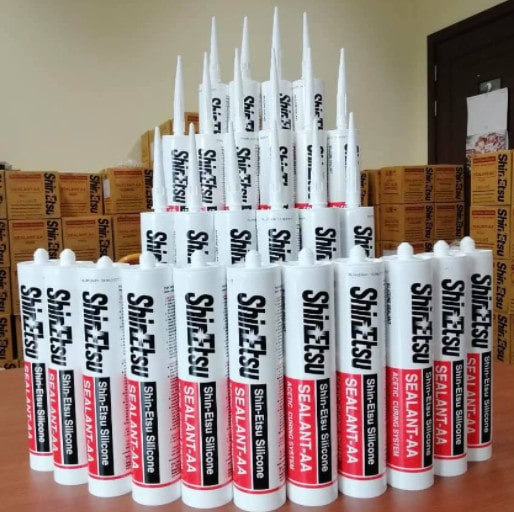Keo Shin-Etsu Silicone Sealant AA Chính Hãng Dán Kính Nhật Bản